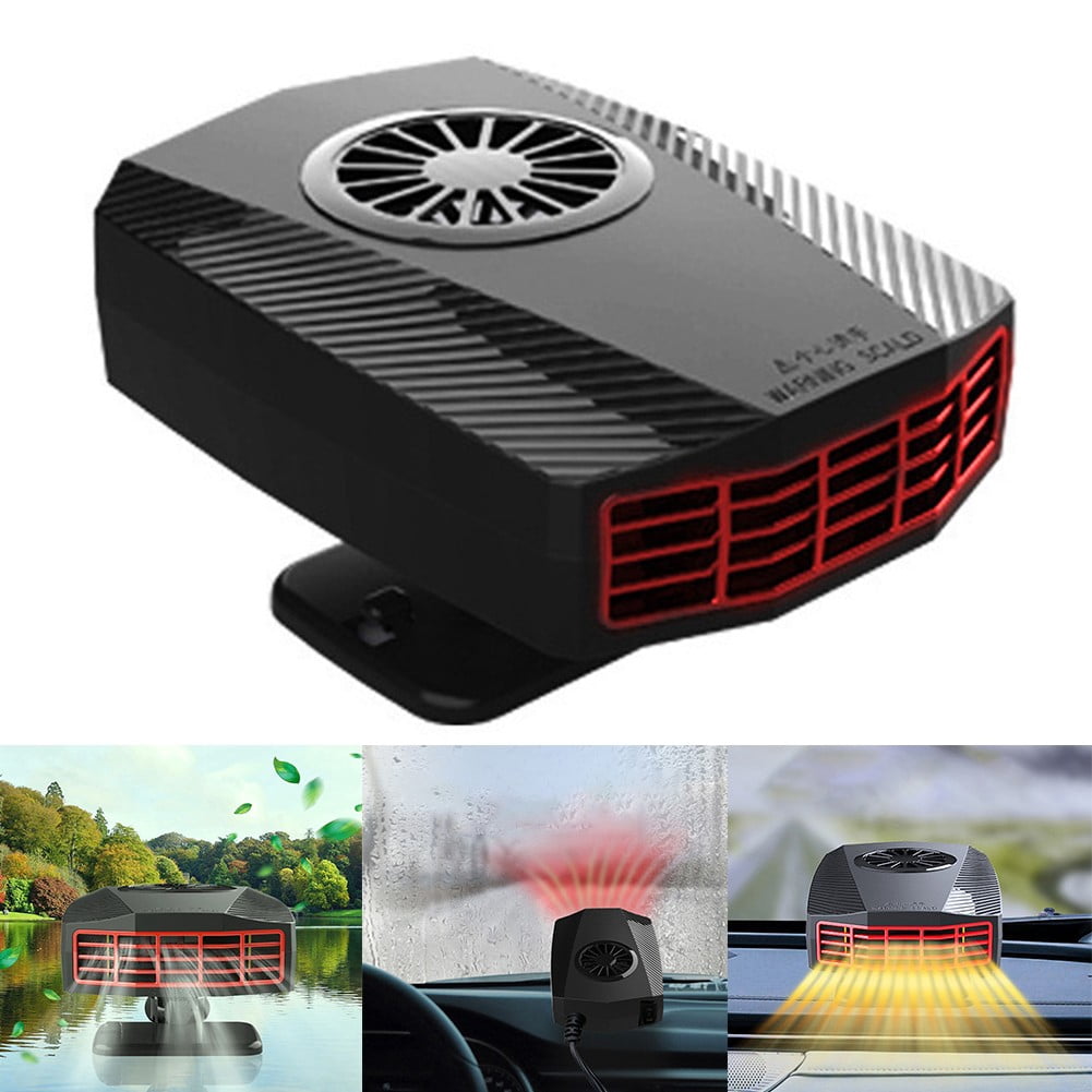 Fule 12V Electric Car Heater Fan For 360 Degree Rotation Defogger Fast ...