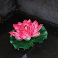 18CM Artificial Floating Lotus Shape Water Surface Decorartion for Pool ...