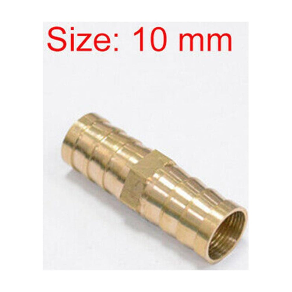 Fule 1pc 6/8/10/12mm Brass Hose Connector Fittings Straight Connection ...