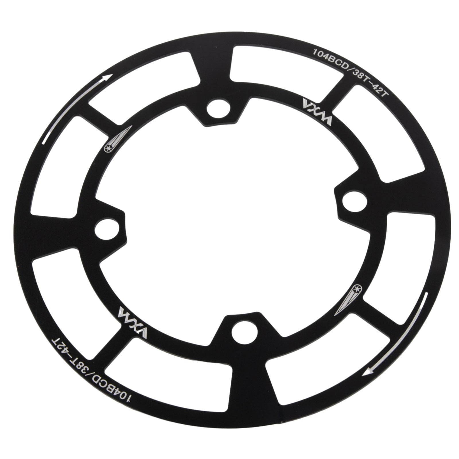 Fule 1pc Bicycle Chainring Cover Hot Sale BCD104mm Disc Guard Single ...