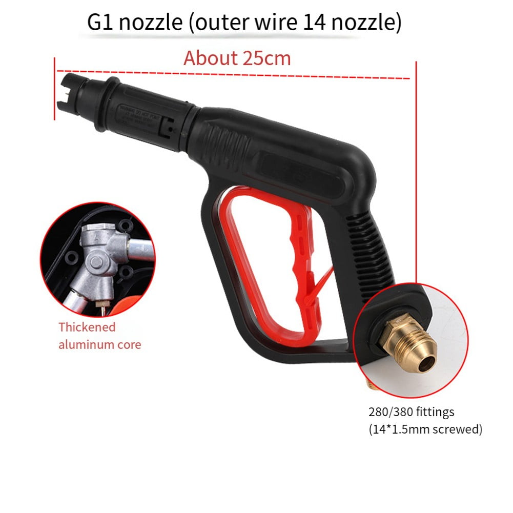 Fule 1pc High pressure duckbill fan-shaped water sprayer cleaning ...