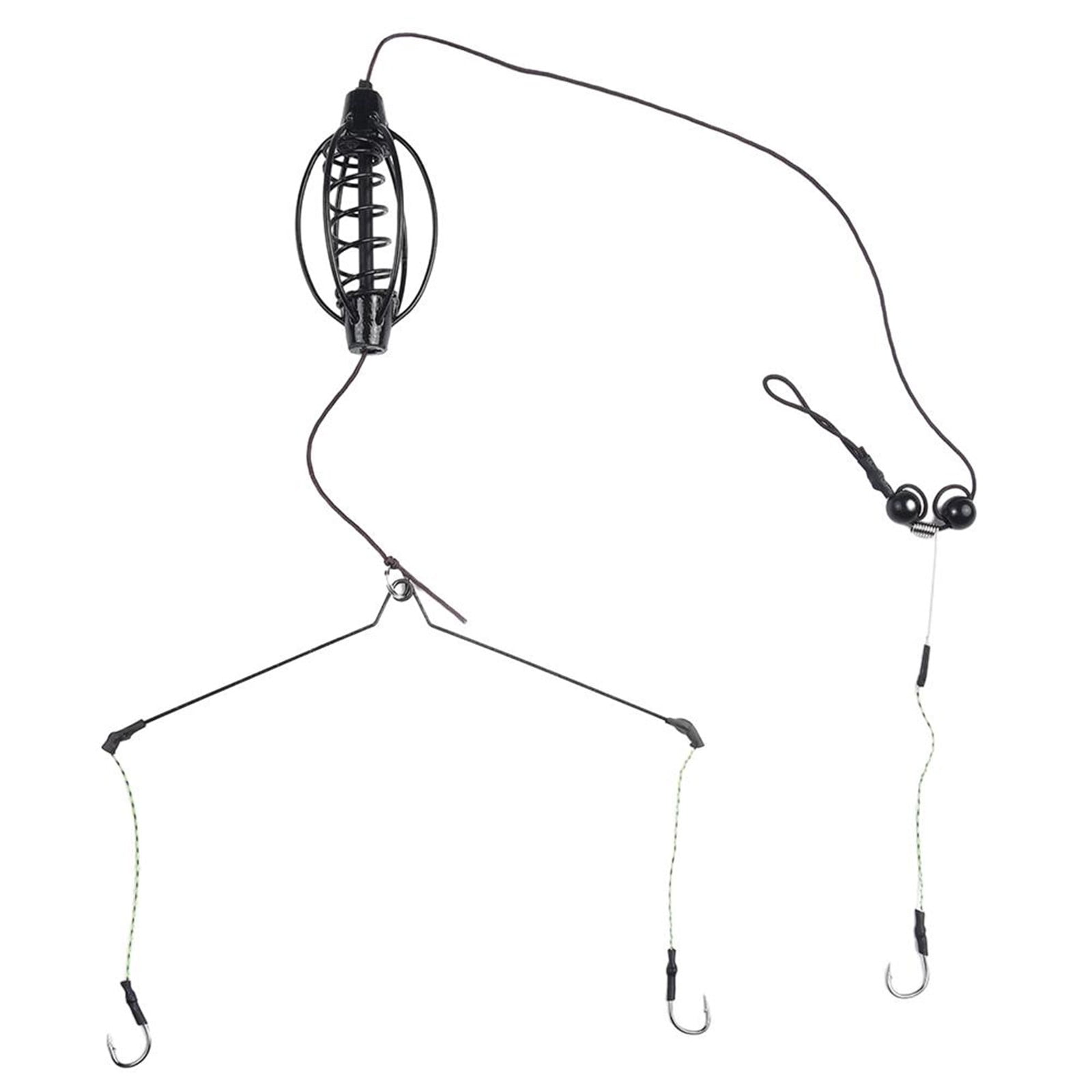 Fule 20-60g Carp Fishing Method-Feeder Set Hollow Bait Cage With Sinker ...