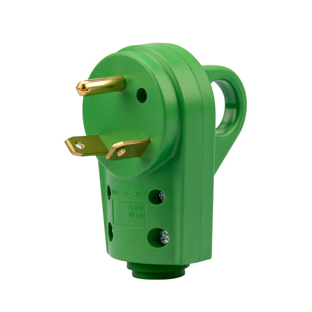 Fule 30 Amp RV Male Female Plug Set 125V Heavy Duty for Caravan ...