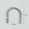 Fule 304 Stainless Steel U-shaped Pipe 180 Degree Elbow Various ...