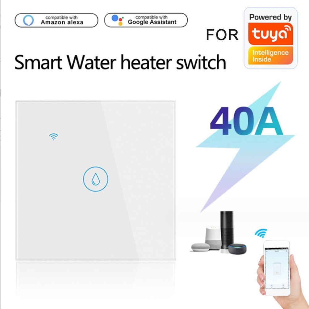 Fule 40A For for Tuya Smart Wifi Water Heater Boiler Touch Switch Timer ...