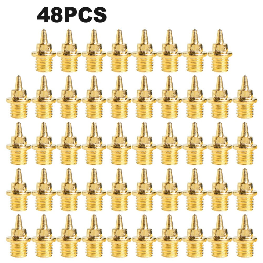 Fule 48pcs 1/4inch Stainless Steel Track and Cross Country Spikes ...