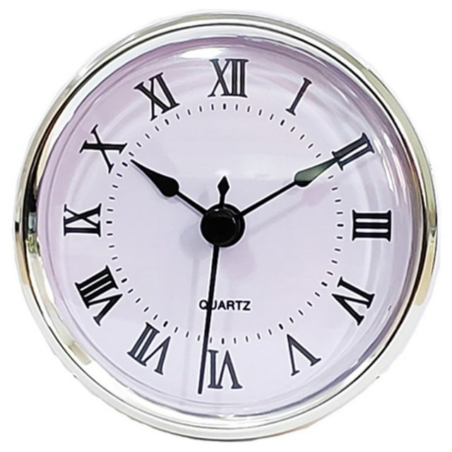 Fule 80MM Quartz Clock Inserts Movement Mechanism Replacement Roman ...