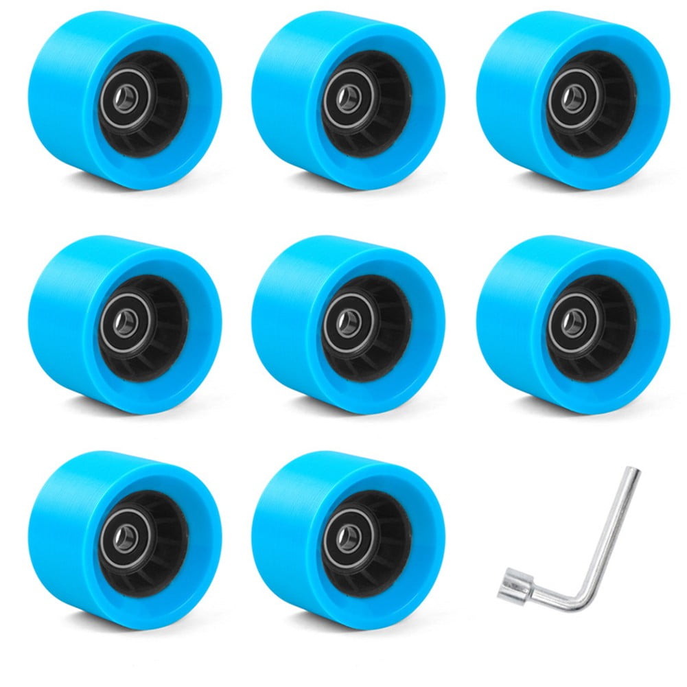 Fule 8pcs Roller Skate Wheels 58*39/32mm For Double-Row Roller Skates ...
