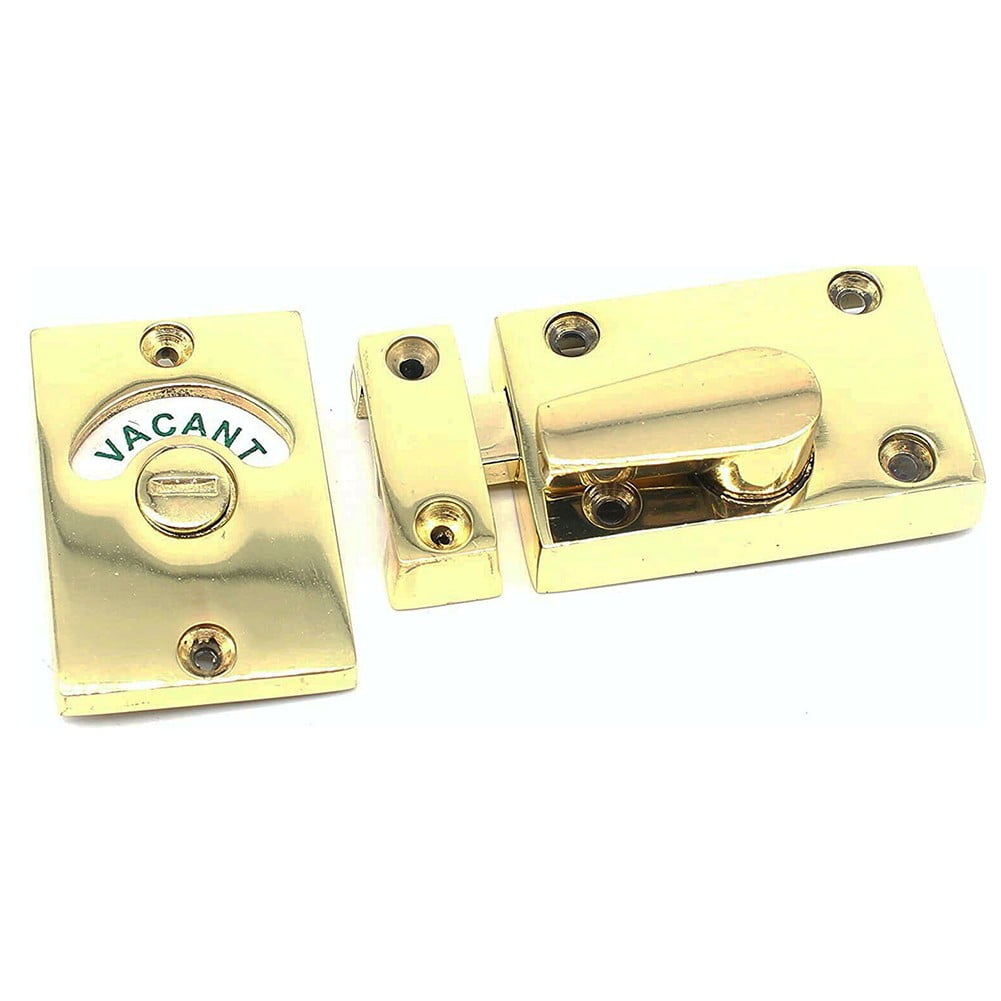 Fule Bathroom Indicator Bolt Vacant Engaged Privacy WC Toilet Door Lock ...