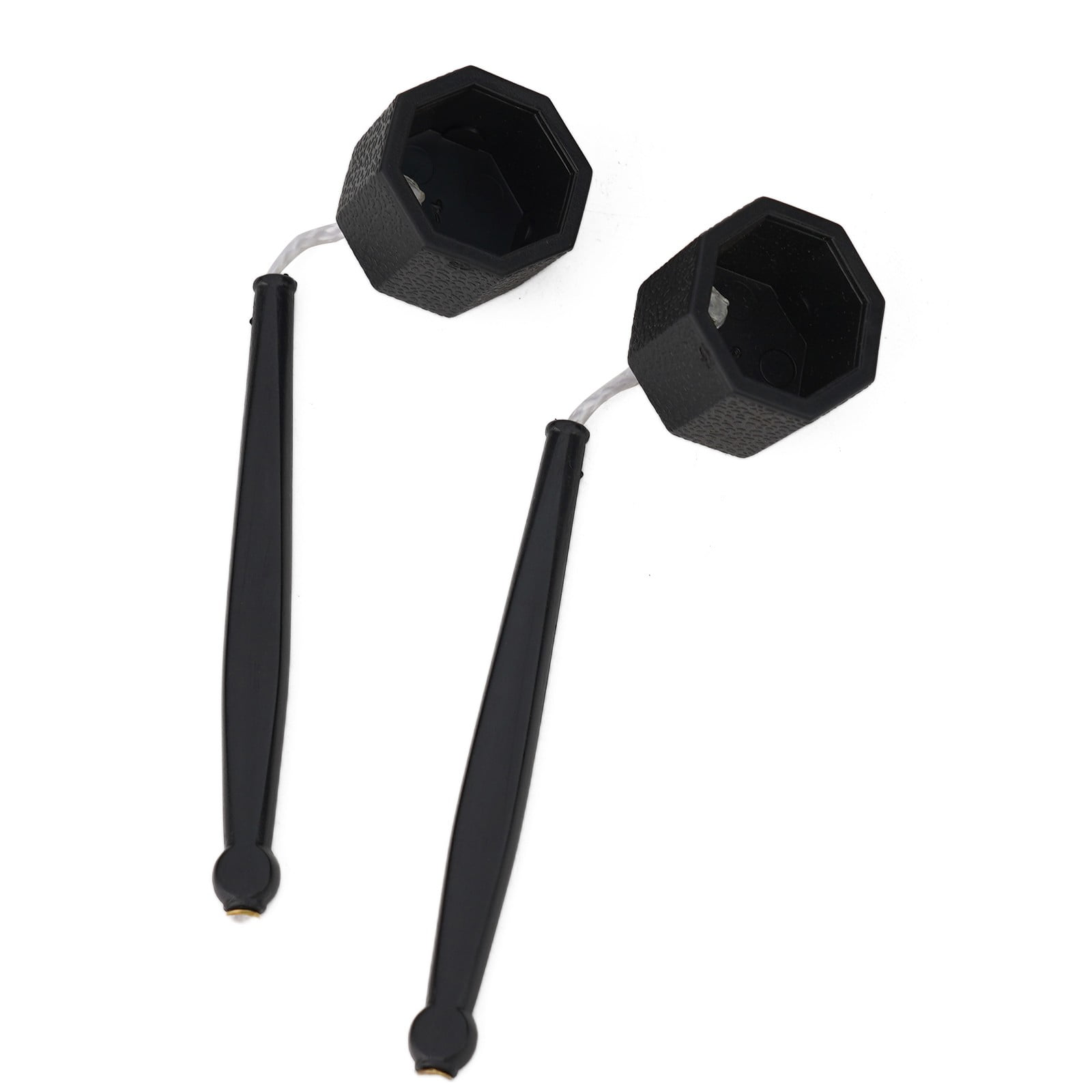 Fule Billiard Ball Chalk Holders 2PCS 30*23*23mm Black Chalk Octagon ...