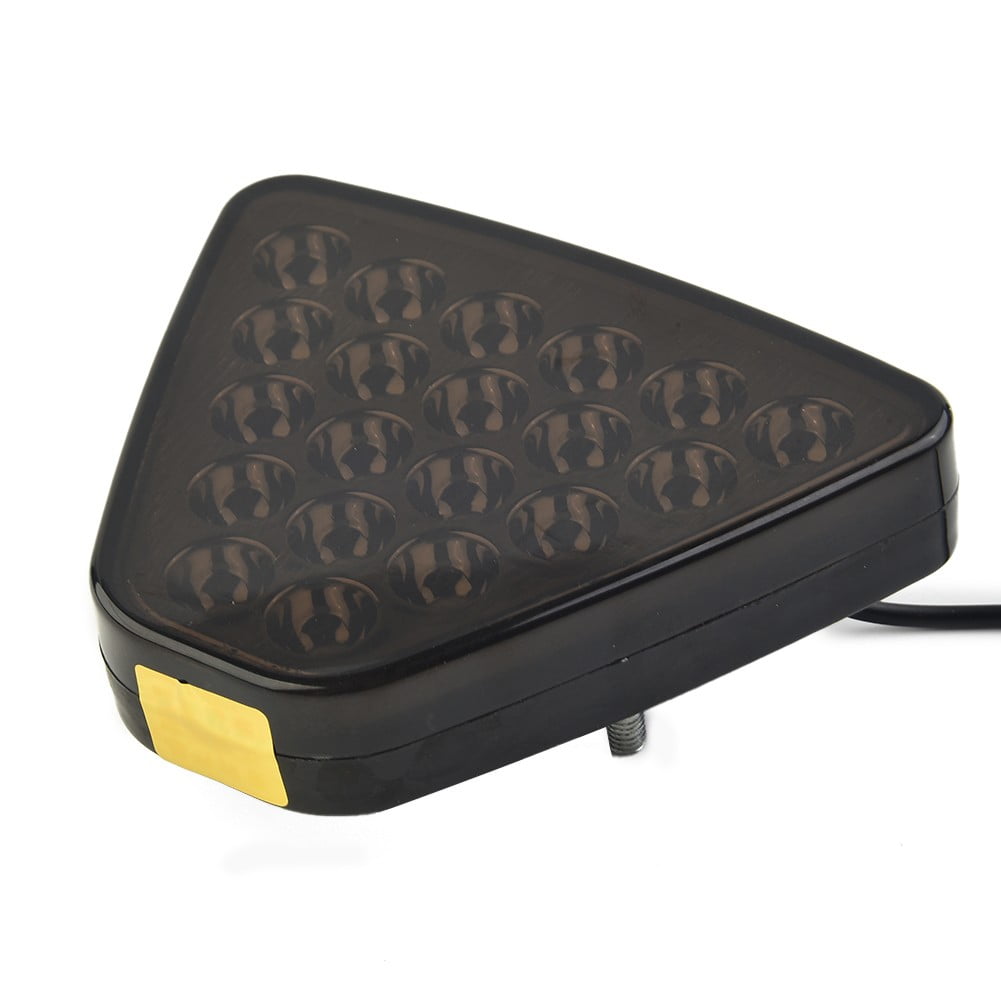 Fule Car Universal F1 Style Triangle Red LED 3rd Rear Bumper Tail Stop ...