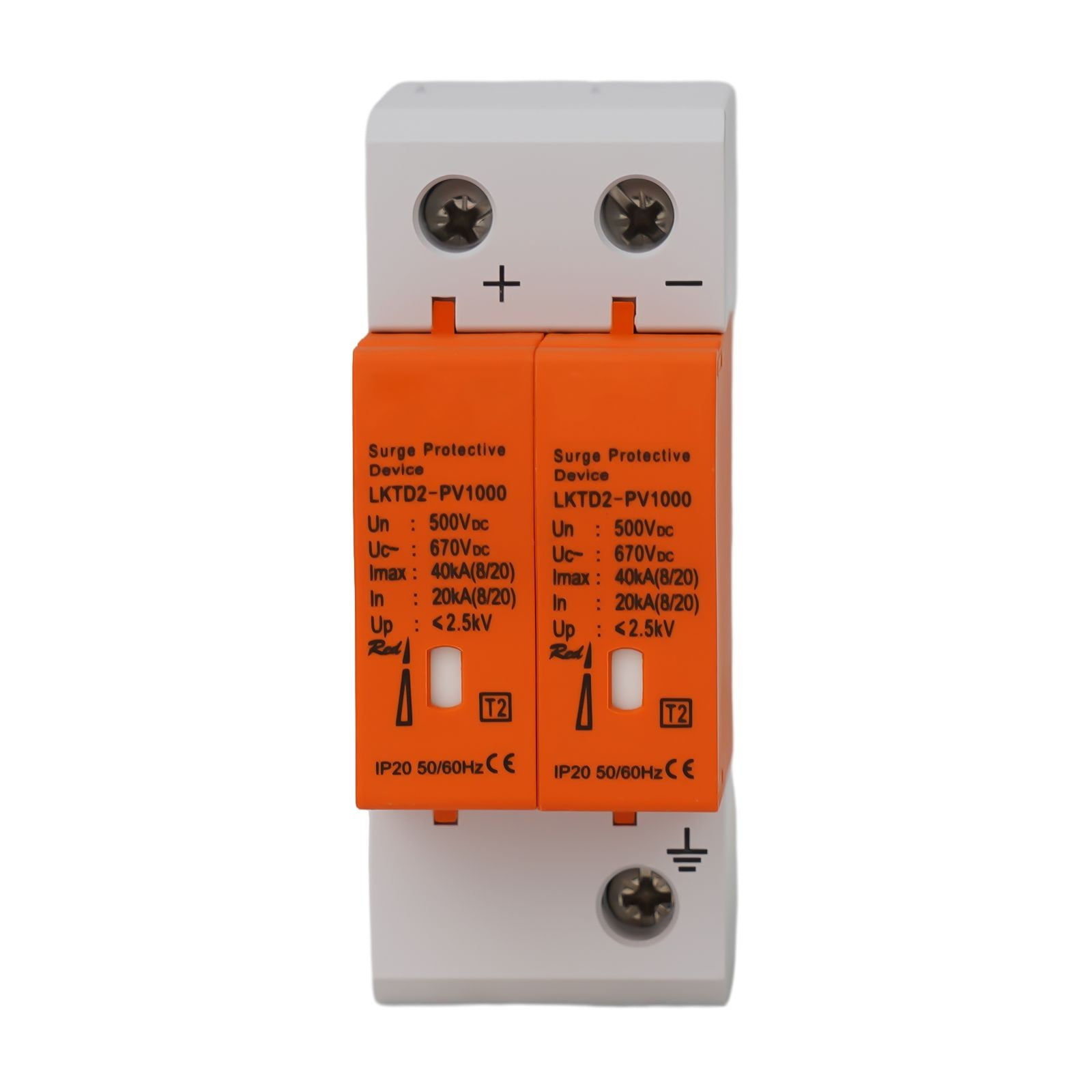 Fule DC Surge Protection High Fire Resistance Rail Mounting Surge ...
