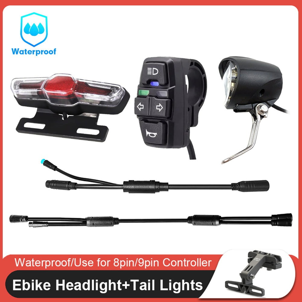 Fule EBKE Waterproof Cable Integrated Light Set For Center Motor ...