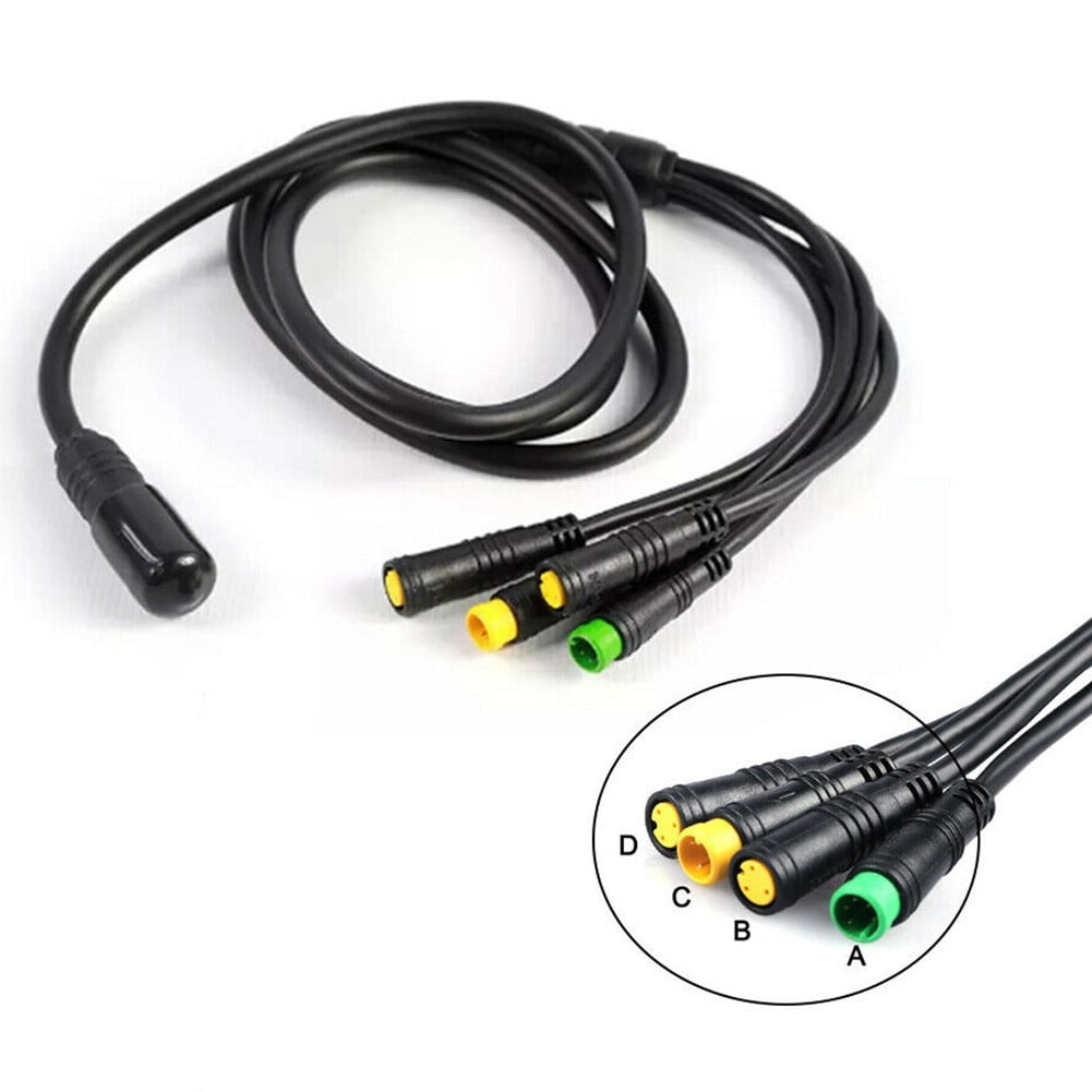 Fule Ebike Motor Cables For Bafang Wiring For 1T4 Cable Harness Mid ...