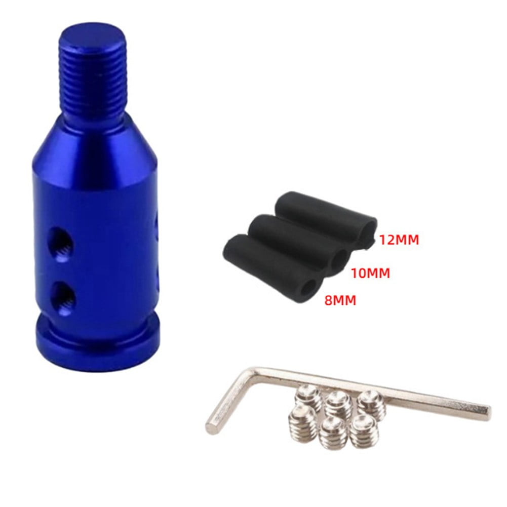 Fule Gear Shift Knob Adapter With 3-Sizes Plastic Hose For Non Threaded ...