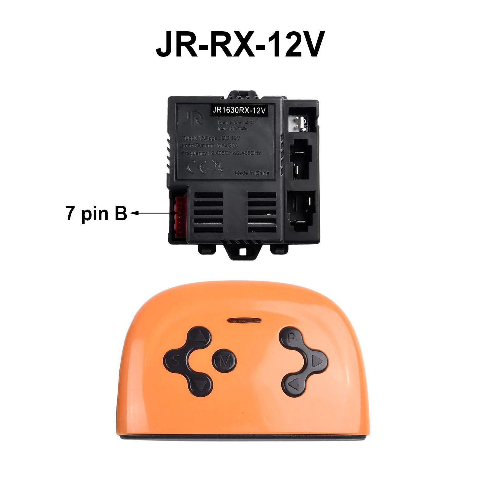 Fule HY JR-RX-12V 6V 24V Control Box For Children's Electric Car 2.4GHz ...