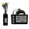 Fule LCD S866 Display E-bike Controller Black 1000W 24/36/48V 30A ...