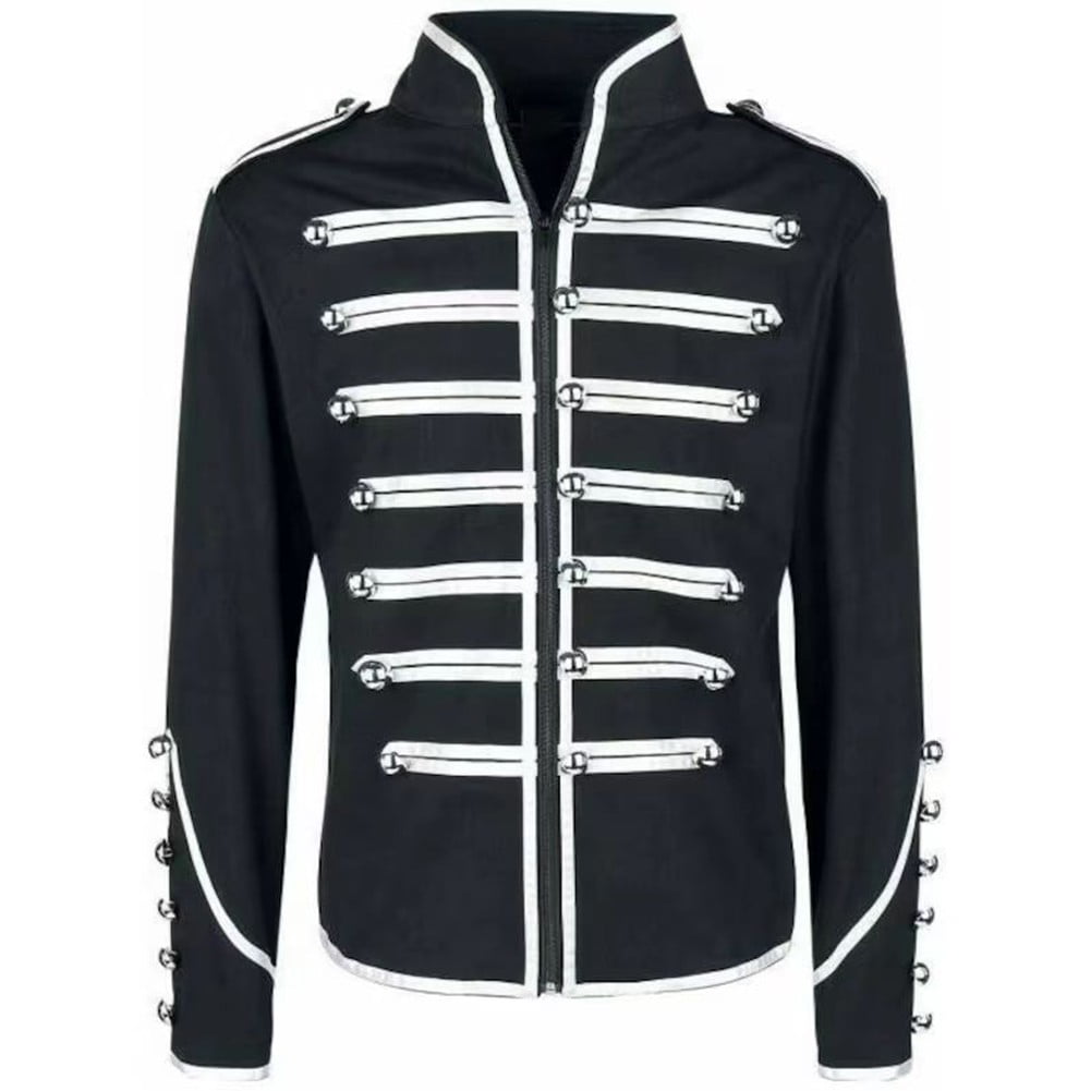 Fule Mens Retro Gothic Jacket Frock Coat Steampunk Victorian Morning ...
