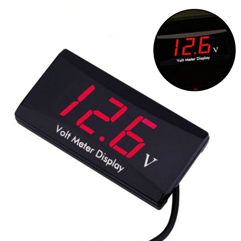Fule Mini LED Display Digital Voltmeter Panel Volt Voltage Meter Tester ...