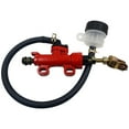Fule Polychrome Fitment Motorcycle Rear Brake Pump Foot Hydraulic Refit ...