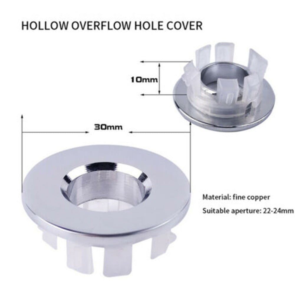 Fule Replacement Brass Made Basin Sink Overflow Cover Insert Hole ...