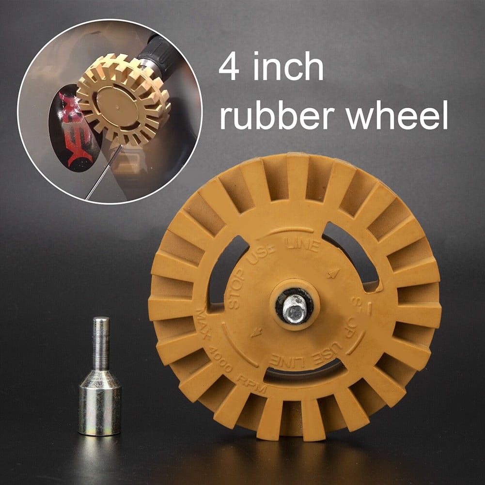 Fule Rubber Eraser Wheel for Stickers Pinstripe Decal Graphics Glue ...