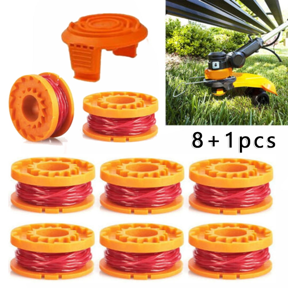 Fule WA0010 Replacement Trimmer Spool Line 0.065” for Worx WG154 WG163 ...