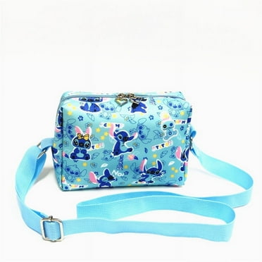 "Disney Stitch Mini Handbag, Shoulder Crossbody Bag, Round Zipper Purse ...