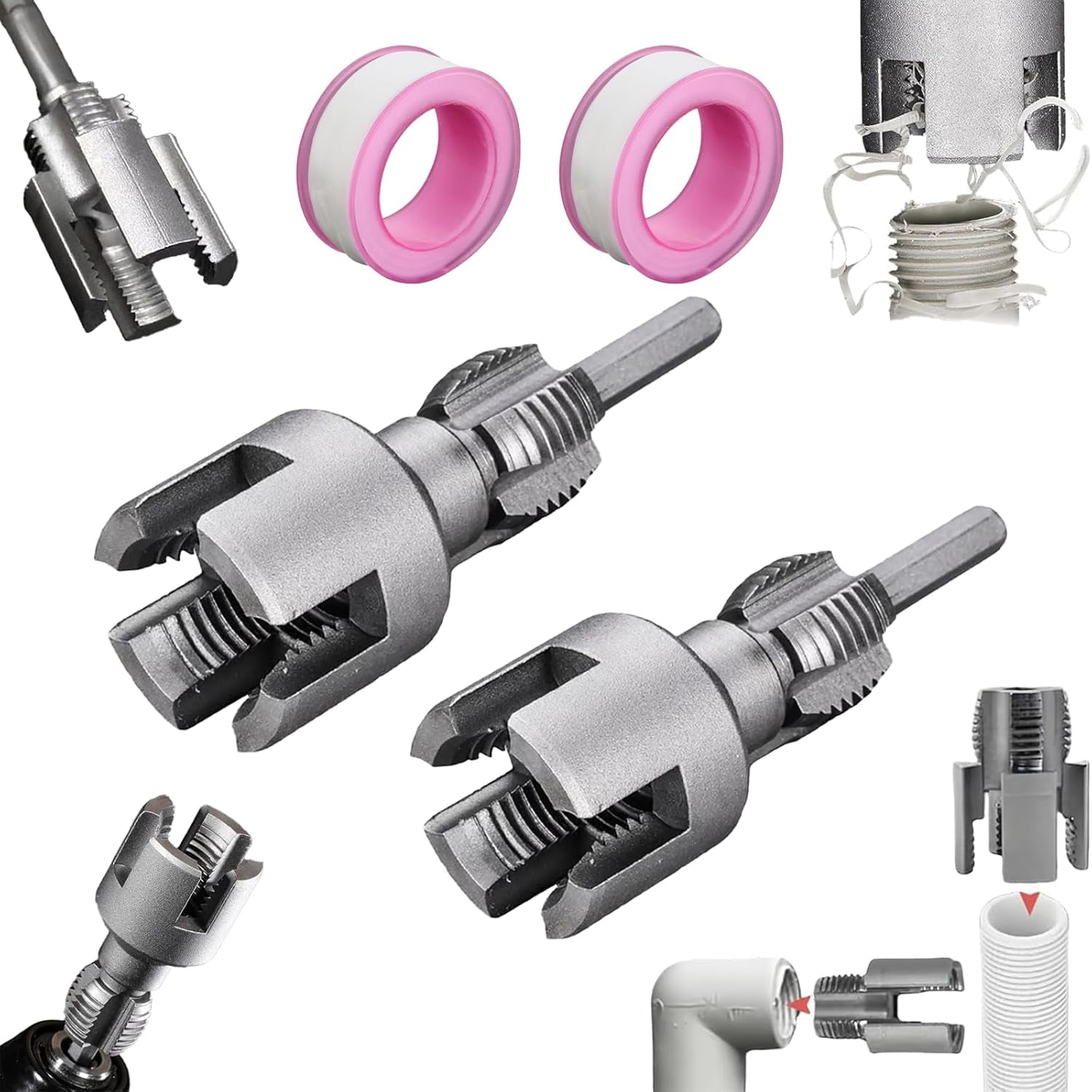 Fulfilexces Integrated Internal & External Pipe Threading Tool,2025 ...