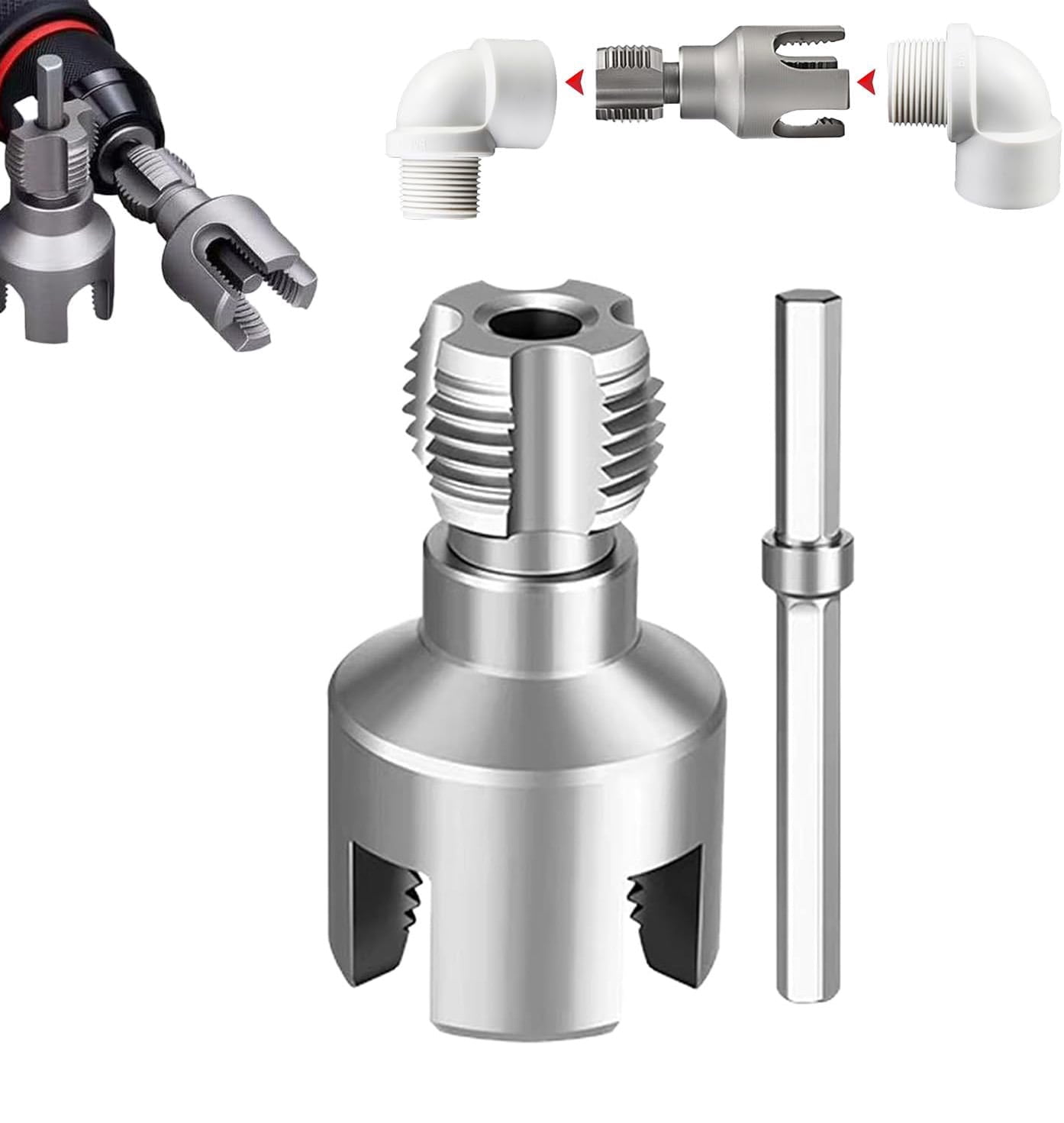 Fulfilexces integrated internal and external pipe thread cutting tool ...