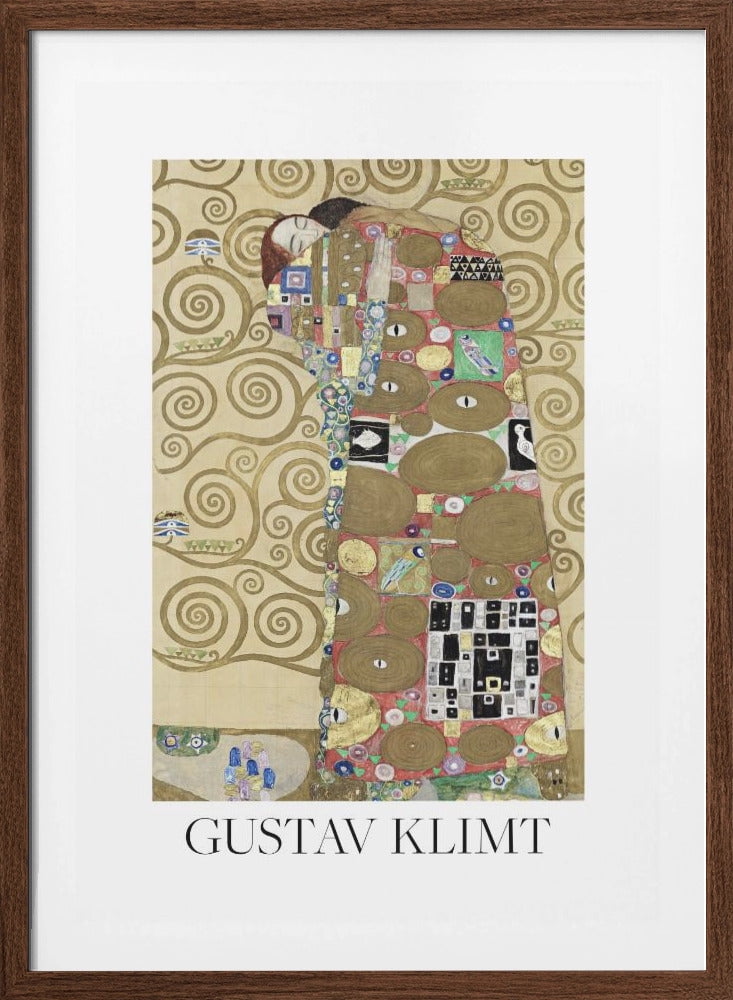Fulfillment (1910–1911) Poster Framed Art Modern Wall Decor - Walmart.com