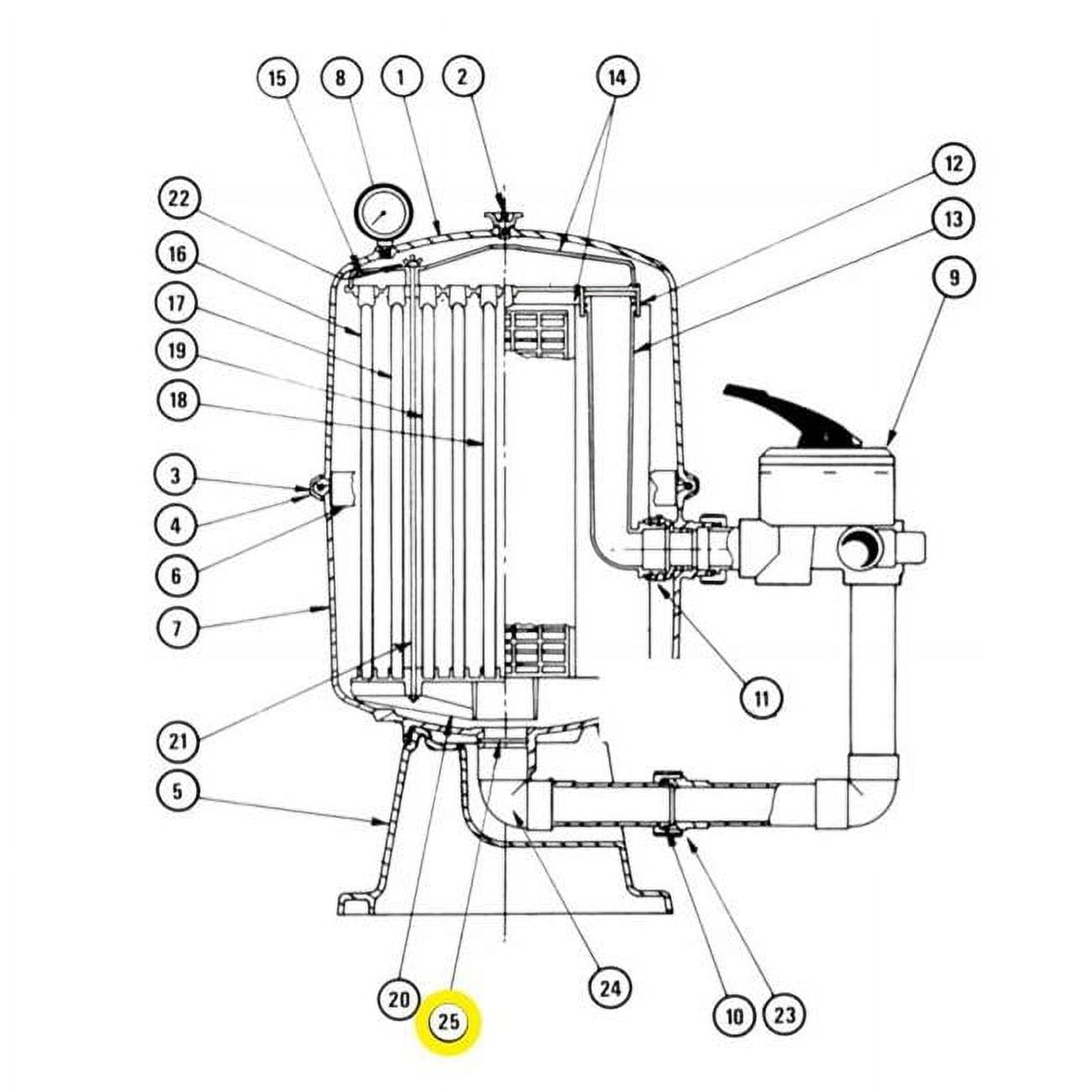 Fulflo Filter Elbow O-Ring - Walmart.com