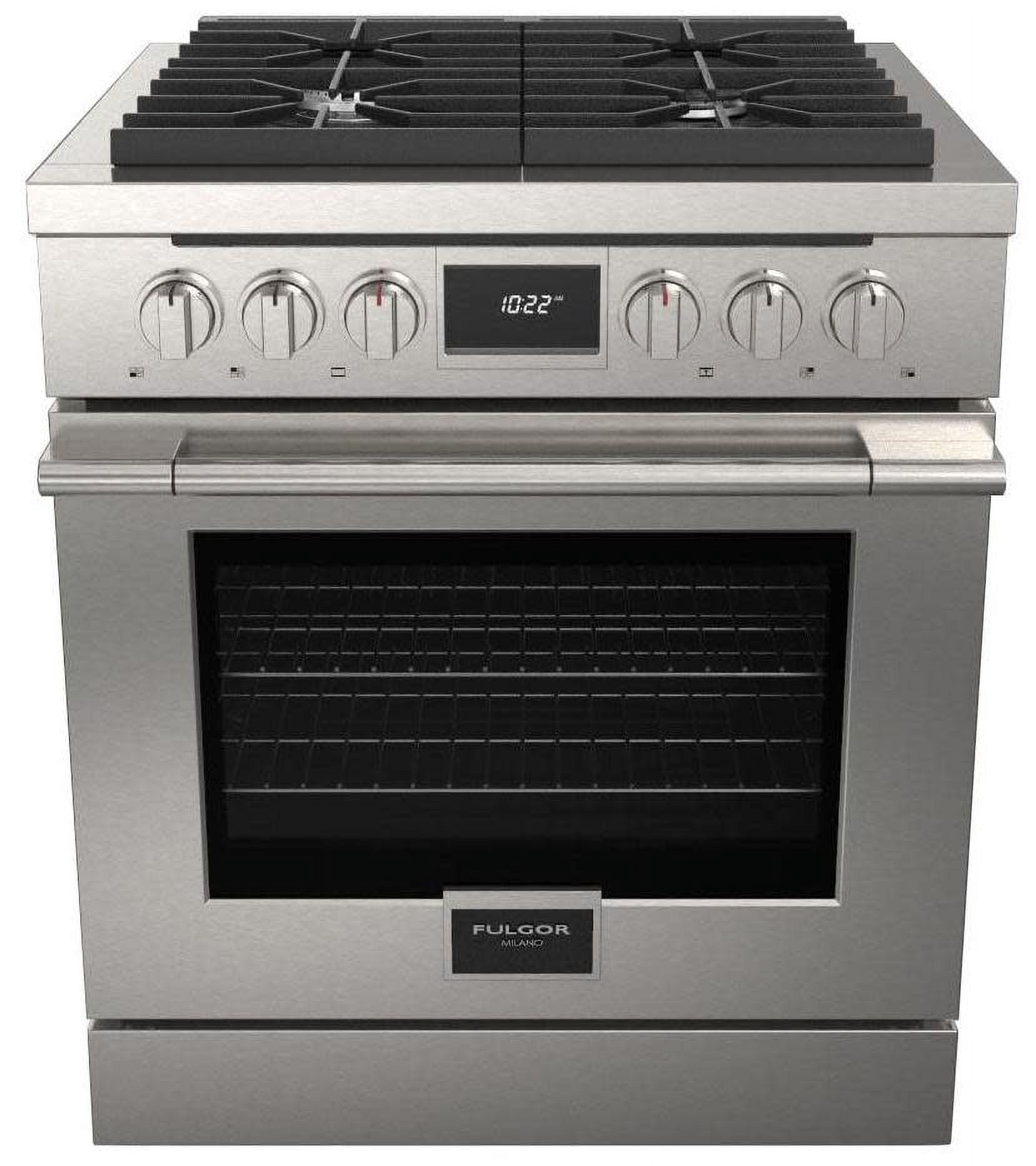 Fulgor Milano F4pdf3041 400 Series 30" Wide 4.4 Cu. Ft. Free Standing ...