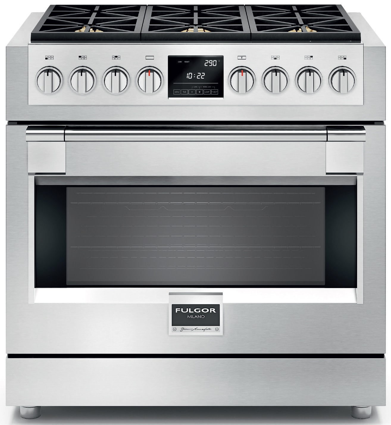 Fulgor Milano F6pdf3661 600 Series 36" Wide 5.7 Cu. Ft. Free Standing ...