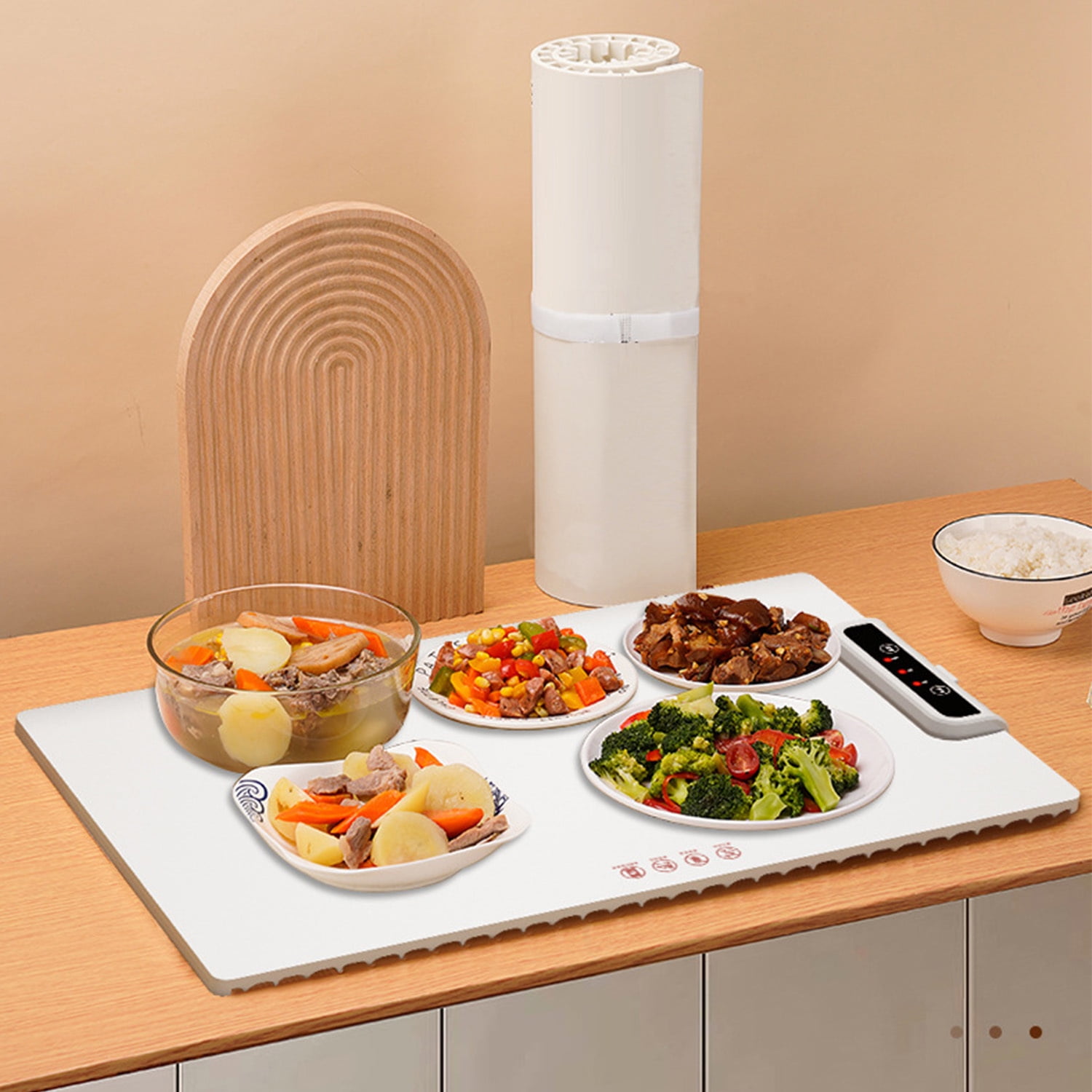 Fulier Electric Warming Tray -Portable Food Warmer for Parties with ...