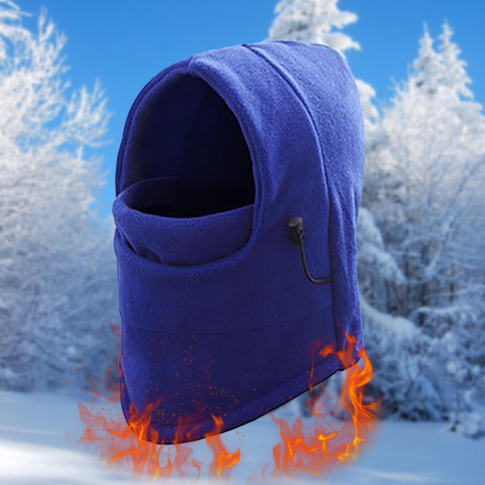 Fulijie Hat Thick Thermal Windproof Ski Cycling Face Caps - Walmart.com