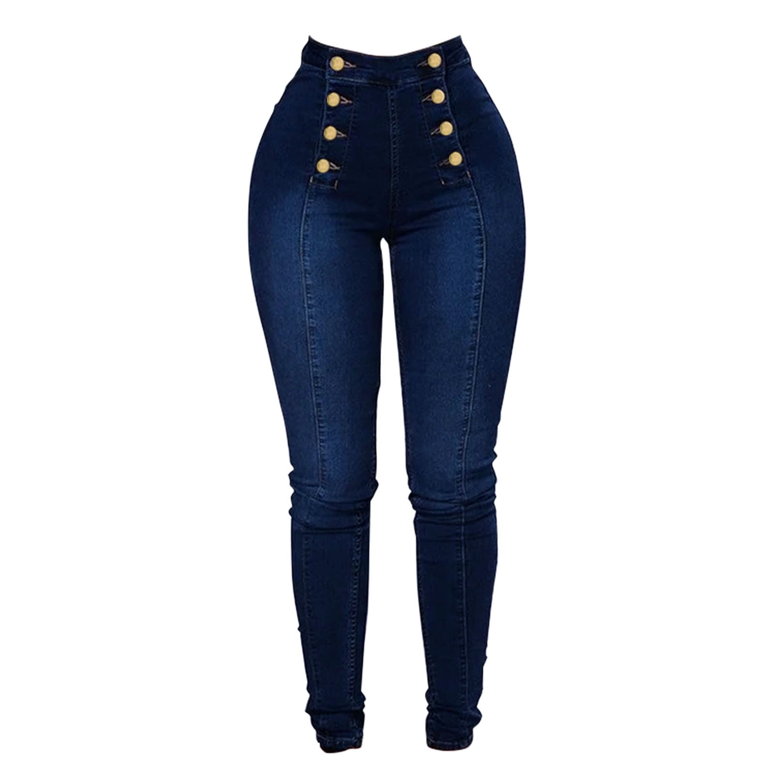 Fulijie No Bo Double Button Jeans Size,No Boundaries Double Button ...