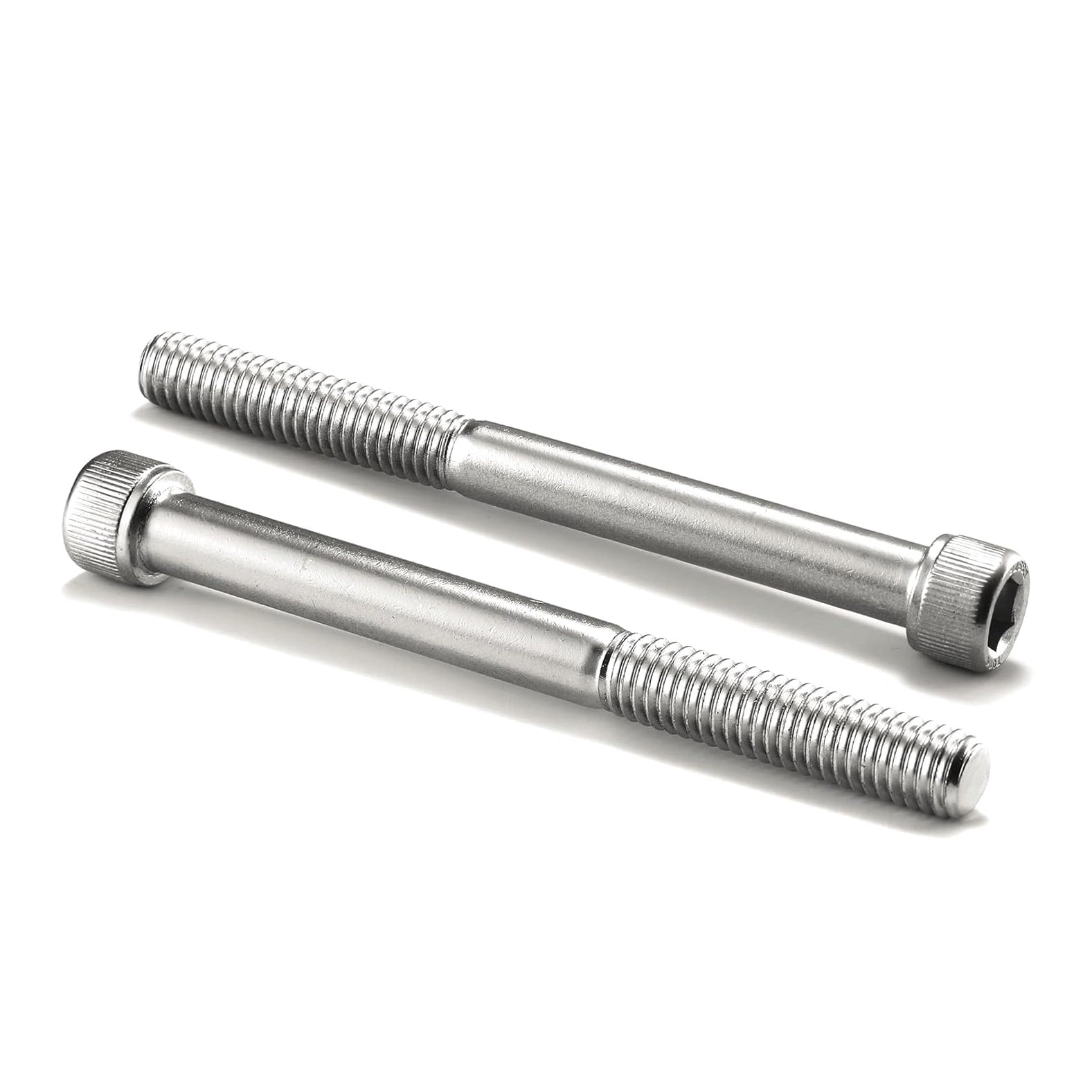 Fuliko 1/4-20 4 Inch Cap Screws Bolts, 10 Pieces 304 Steel 18-8 ...