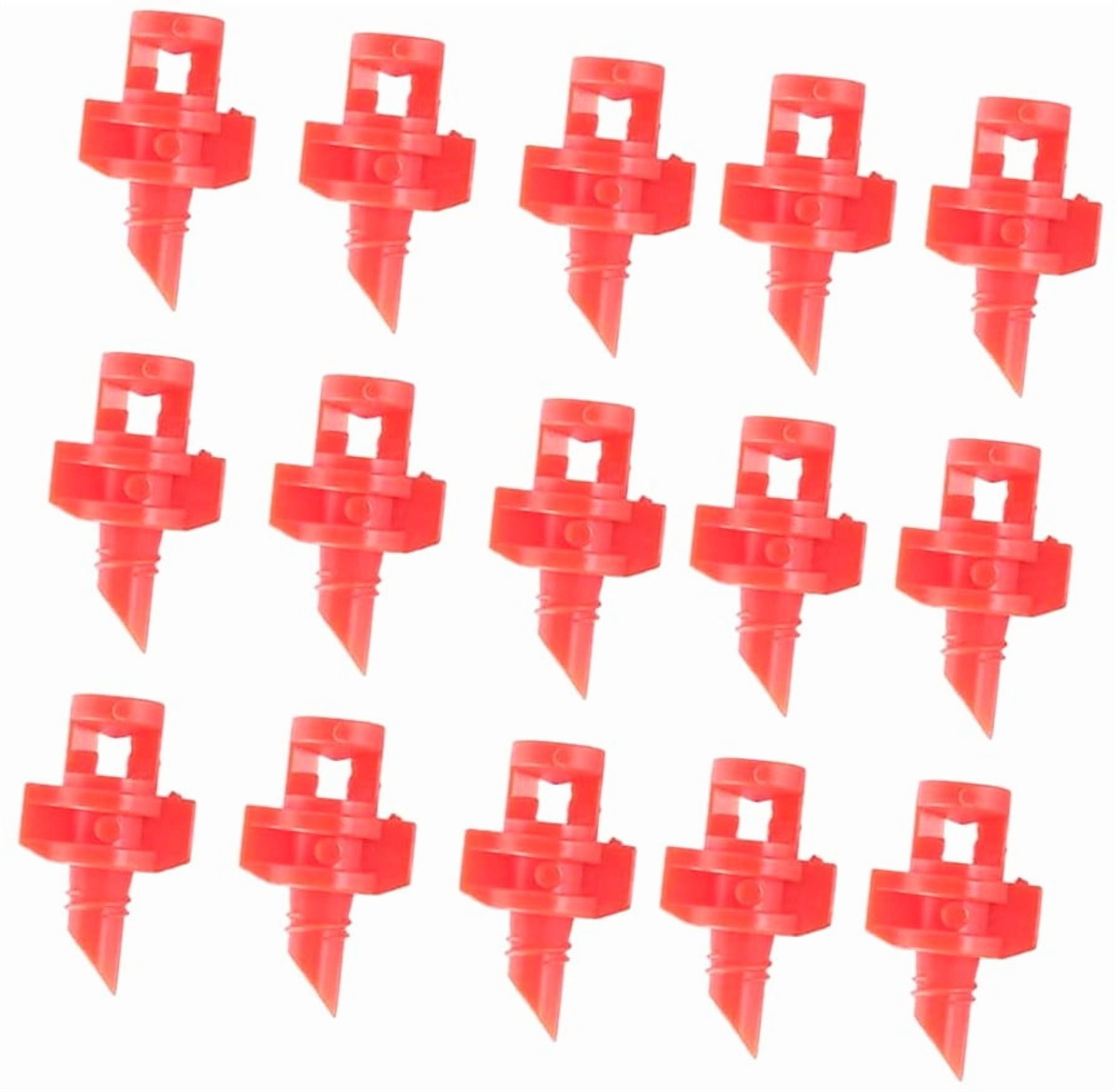 Fuliko 100 Pcs 360 Degree Refraction Atomized Dripper Sprayer ...