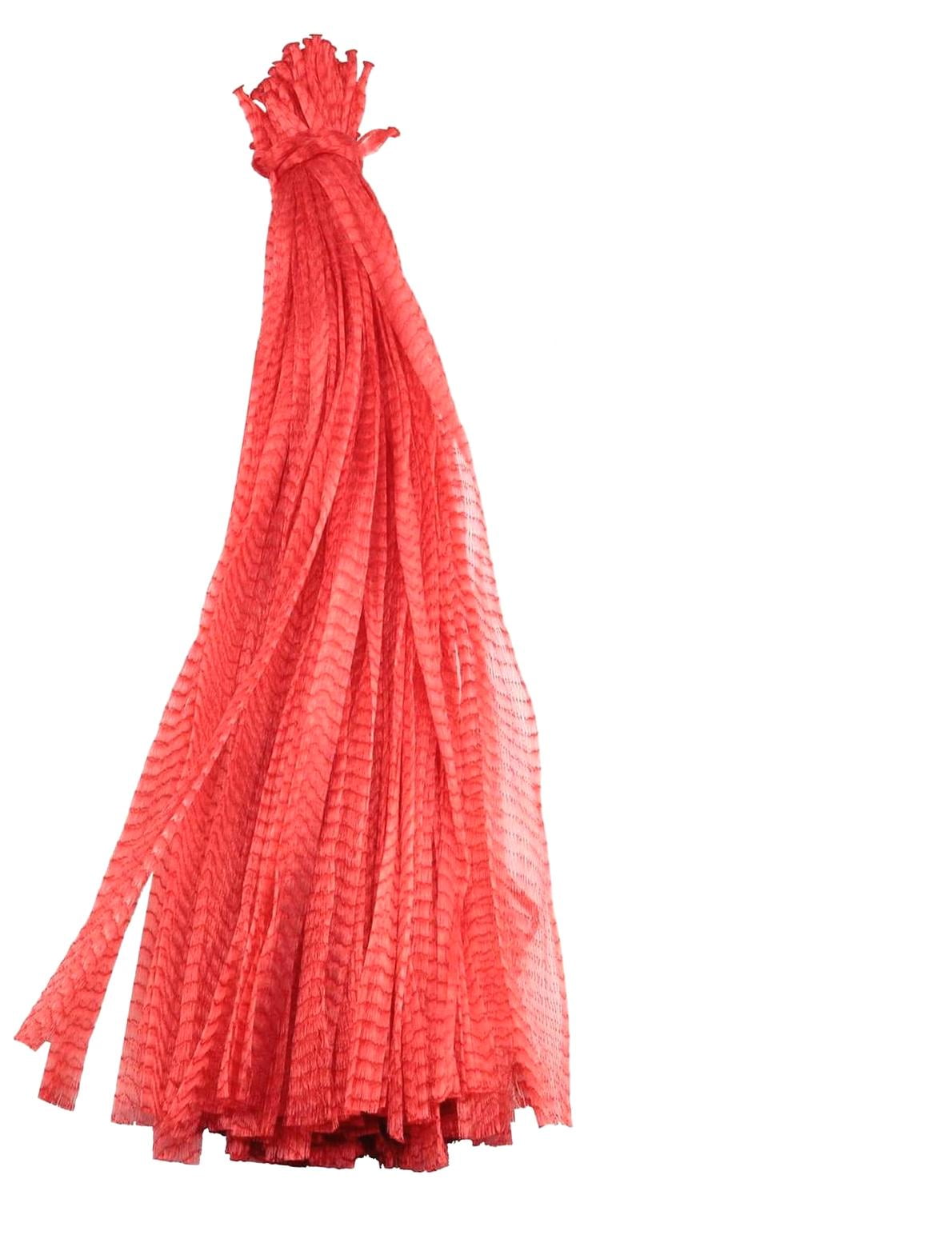 Fuliko 100 pieces Watermelon Net Red Suspended Watermelon Net Sack Mesh ...