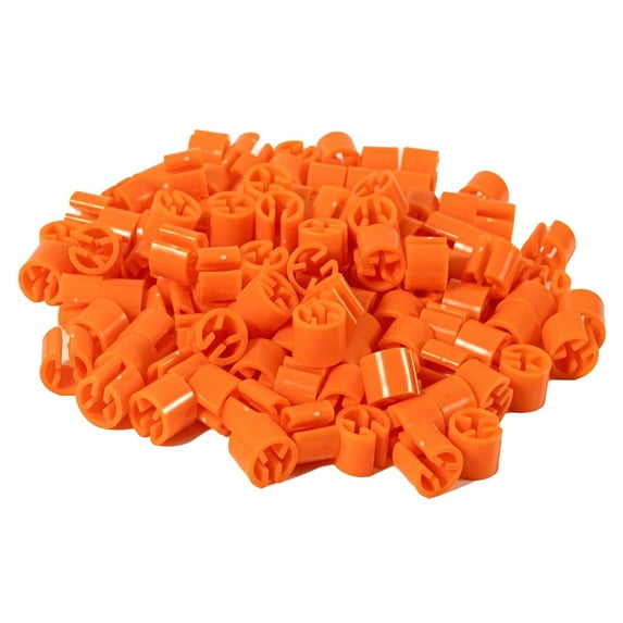 Fuliko 100pcs 3.5mm Plastic Clothes Hangers Blank Marker for Retail ...