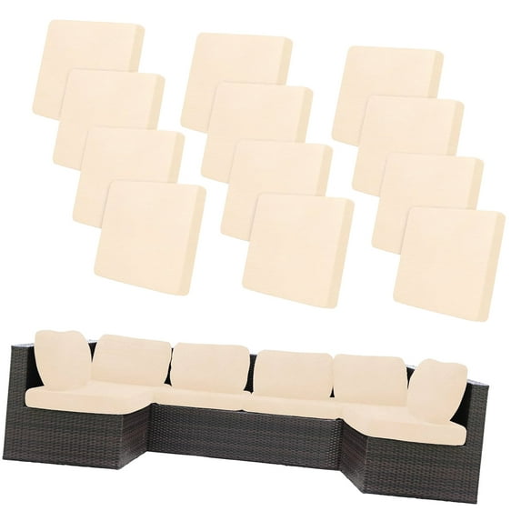 Fuliko 12Pcs Stretch Covers, Couch Covers , Couch Sofa Slipcovers, for ...