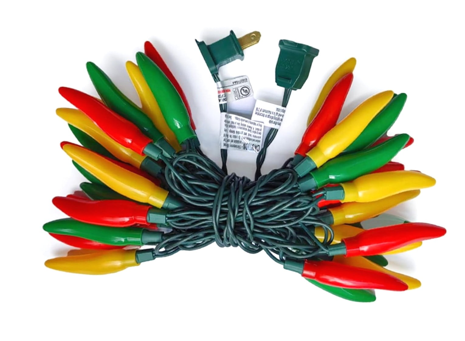 Fuliko 13.6FT Chili Pepper String Lights, -Efficient Indoor/ Lighting ...