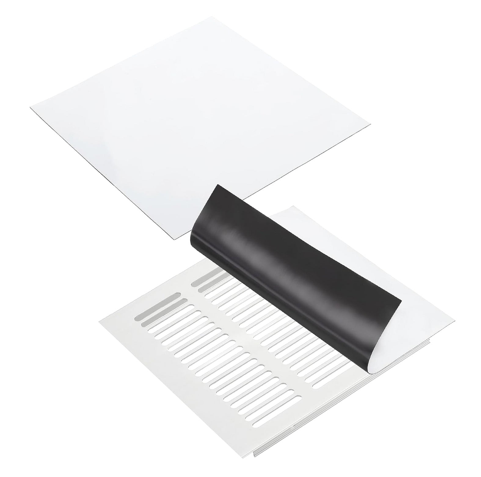 Fuliko 13.7" 13.7" Vent Cover, 2 Pcs Floor Wall Air Registers Cover ...