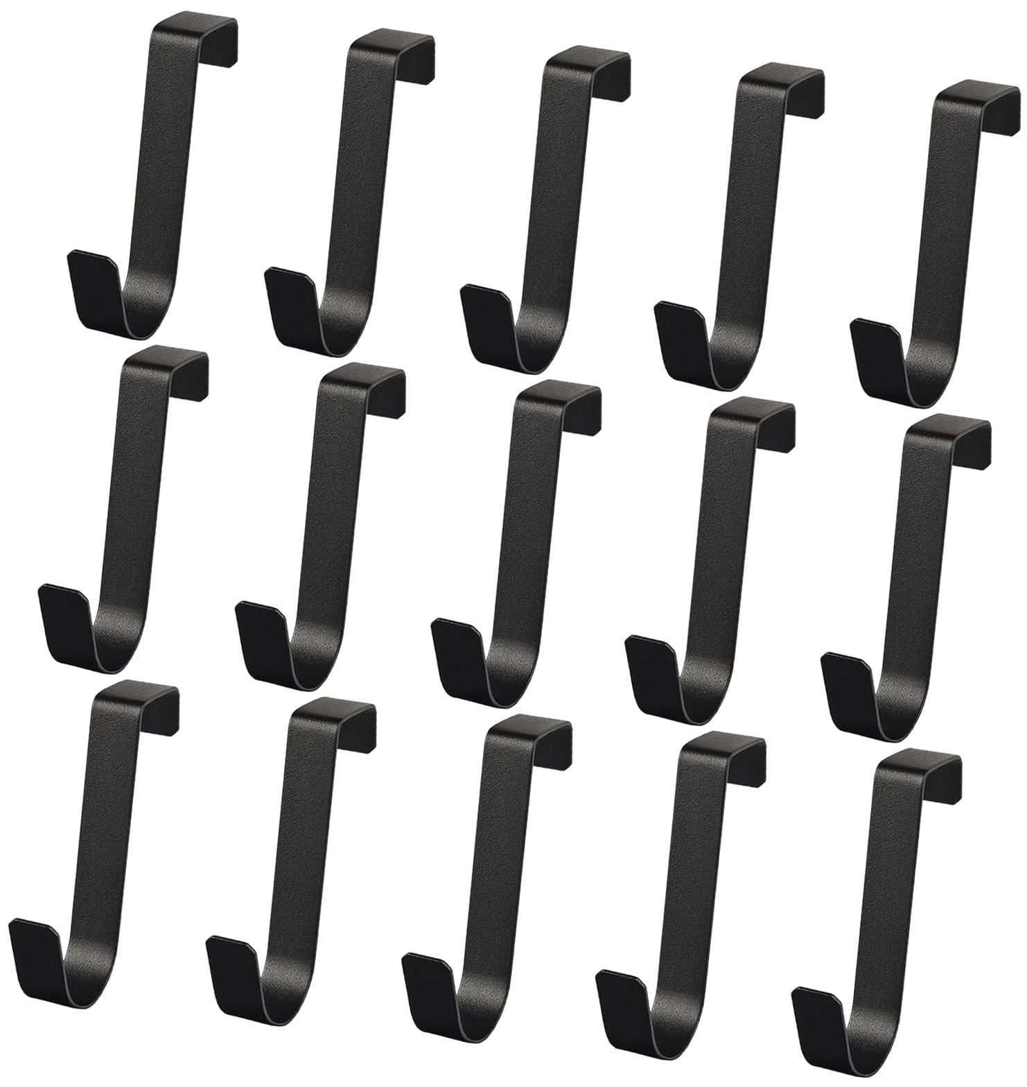 Fuliko 15 Pack Over The Cabinet Door , Cabinet Drawer Organizer, Metal ...