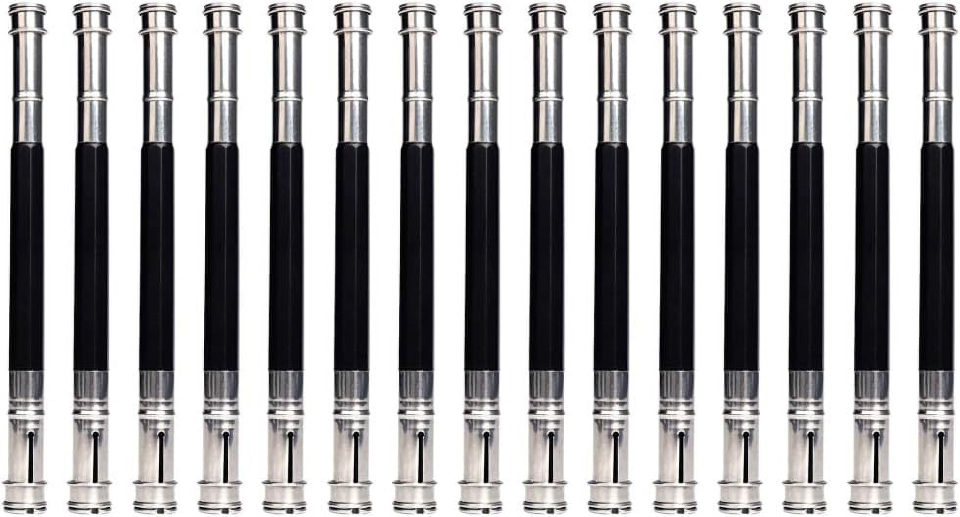 Fuliko 15 Pcs Pencil Extender, Metal Pencil Holder, Writing Crayon ...