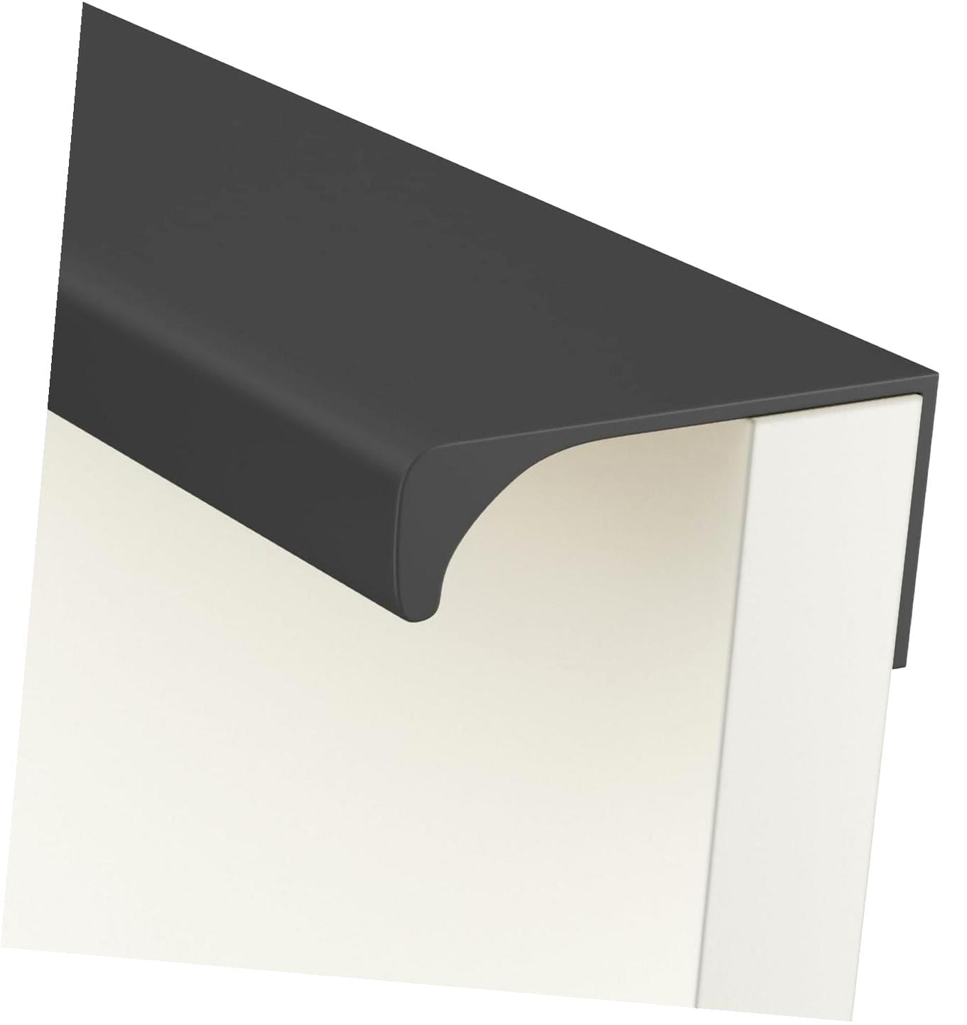 Fuliko 15-Piece Finger Edge Handles for Cabinet Drawer Pull Kitchen Tab ...