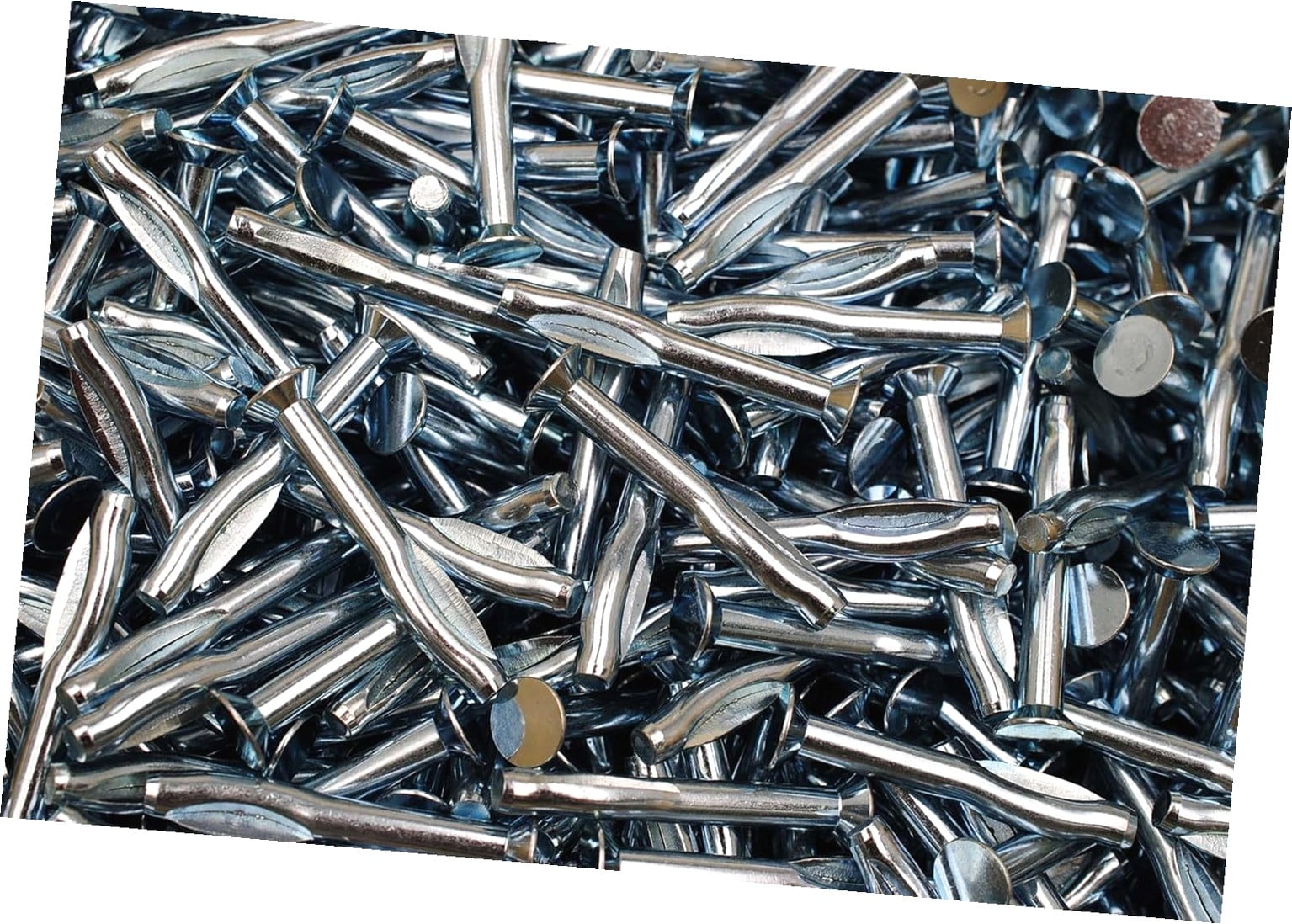 Fuliko (150) Flat 1/4 2 Split Drive Anchors Concrete Nail-in Hammer-in ...