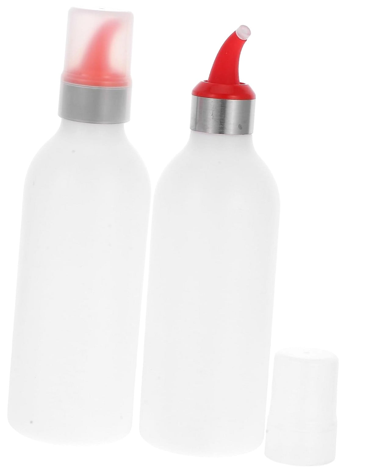 Fuliko 16oz Sauce Bottles 2-Pack, PP Body Squeeze Dispenser, Dishwasher ...