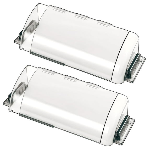 Fuliko 2 Pack Air Vent Deflector, 9”-15” Deflector for Ceiling ...